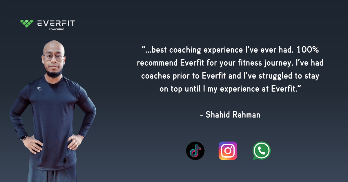 My account - Everfit Coaching